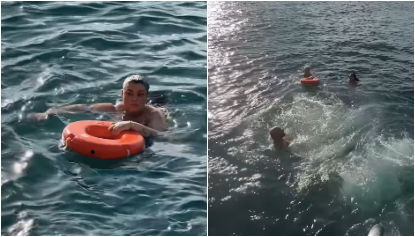 Preta Gil realiza desejo de mergulhar no mar após cirurgia - Zappeando