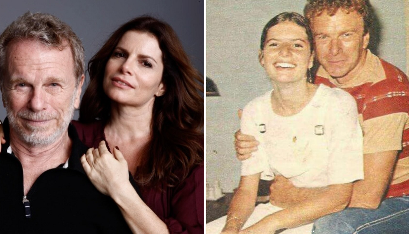 Debora Bloch se declara para o pai, o ator Jonas Bloch