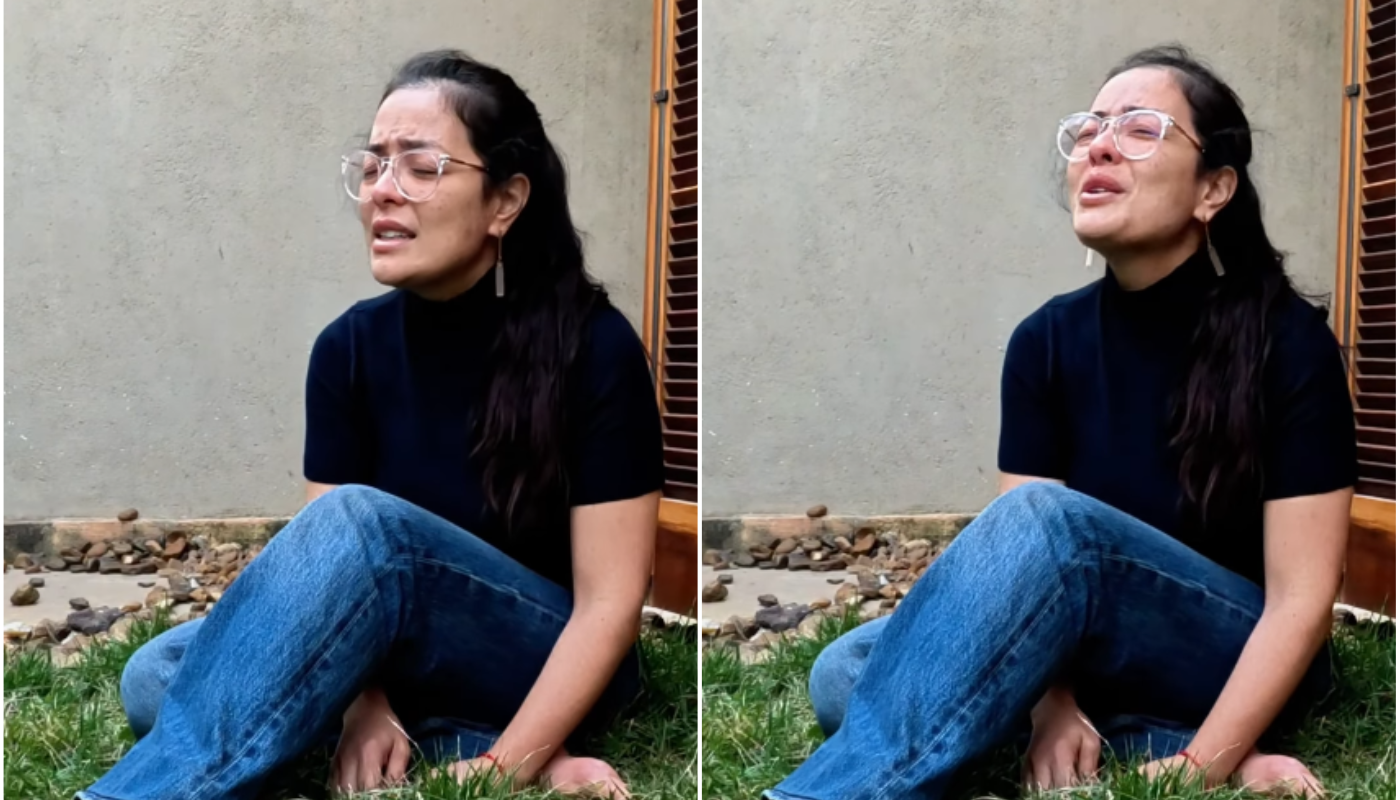 Li Martins se emociona ao cantar pela 1ª vez desde a morte do marido